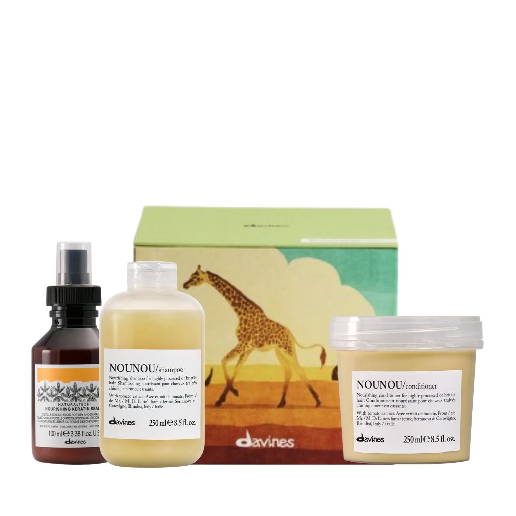 Davines NOUNOU Box for Highly Processed or Brittle Hair – Eccotique