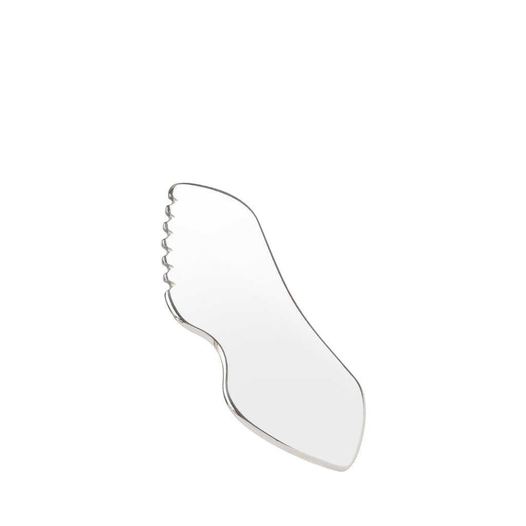 Stainless Steel Facial Gua Sha with Comb Teeth – Eccotique